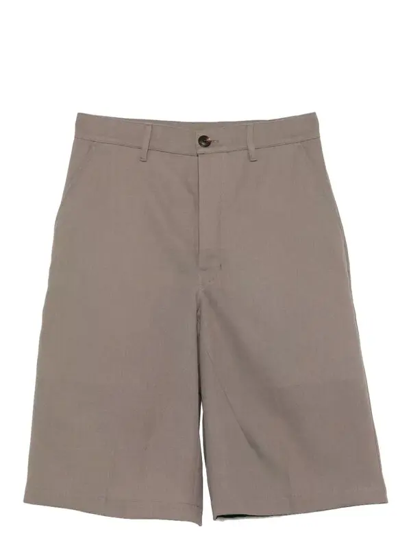 Rick Owens Tailored Pressed-crease Shorts - Grey