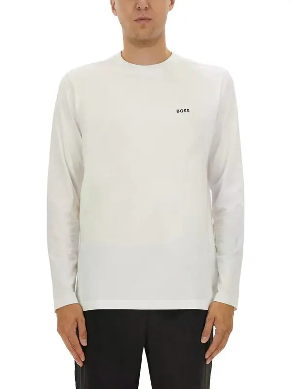 BOSS Long-sleeve T-shirt - White