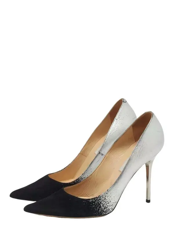 JIMMY CHOO Anouk Ombré-effect Pumps - Silver