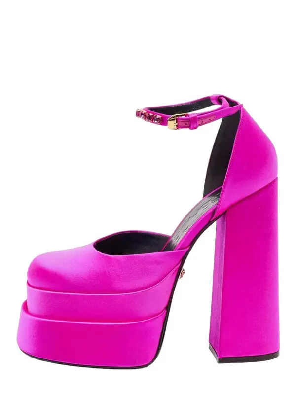 Versace Aevitas Double Platform Pumps - Pink