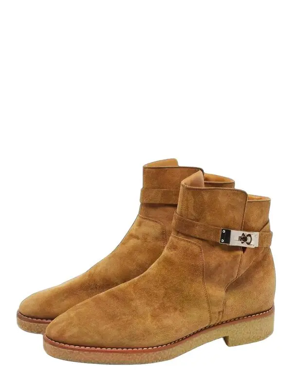 Hermès Follow Ankle Boots - Brown