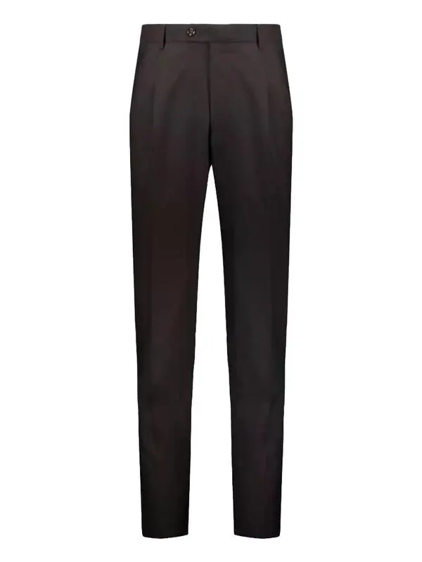 MOORER Jarvis Tailored Trousers - Brown