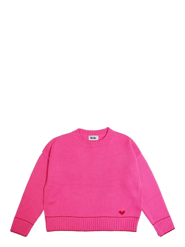 GIGI KNITWEAR Lara Charm Sweater - Pink