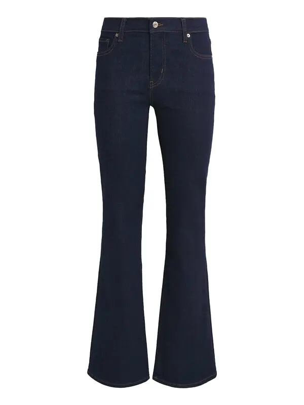 FRAME The Rodeo Low-rise Bootcut Jeans - Blue