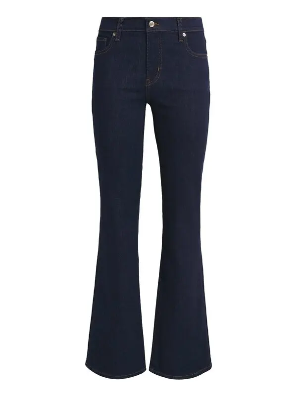 FRAME The Rodeo Low-rise Bootcut Jeans - Blue
