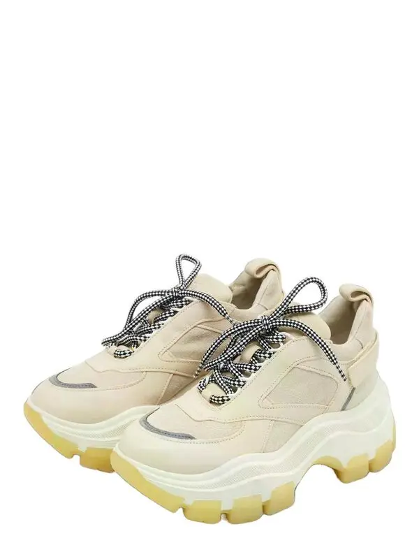 Prada Pegasus Chunky Sneakers - Neutrals