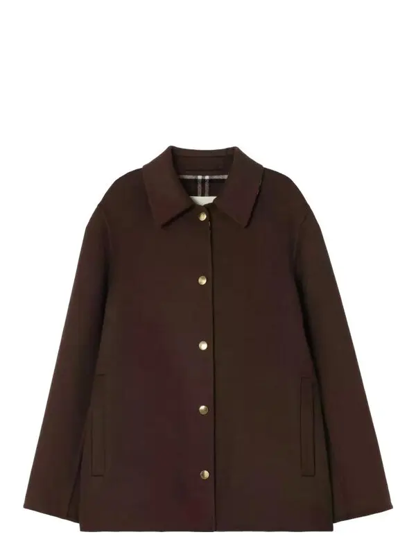Burberry Buttoned Jacket - Brown
