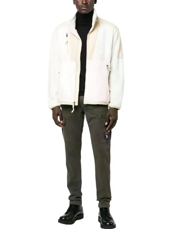 Alpha Industries Logo-patch Cargo Trousers - Grey