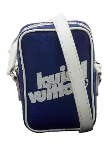 LOUIS VUITTON Everyday Danube Ppm Cross Body Bag - Blue