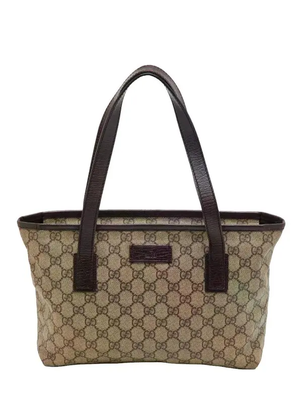 Gucci Gg Supreme Tote Bag - Neutrals