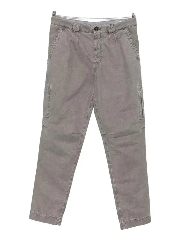 Brunello Cucinelli Cotton Trousers - Grey