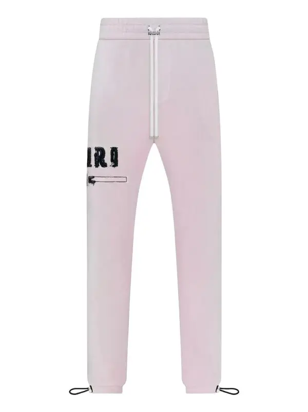 Amiri Logo-embellished Track Pants - Pink