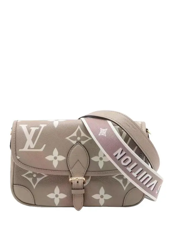 LOUIS VUITTON Monogram Empreinte Diane Satchel - Neutrals