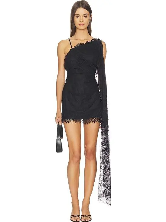 Superdown Nori Lace Mini Dress - Black