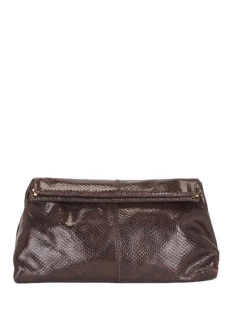 FLATTERED Clay Clutch - Brown