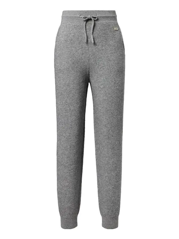 Victoria Beckham Wool And Cashmere Sweatpants - Grey