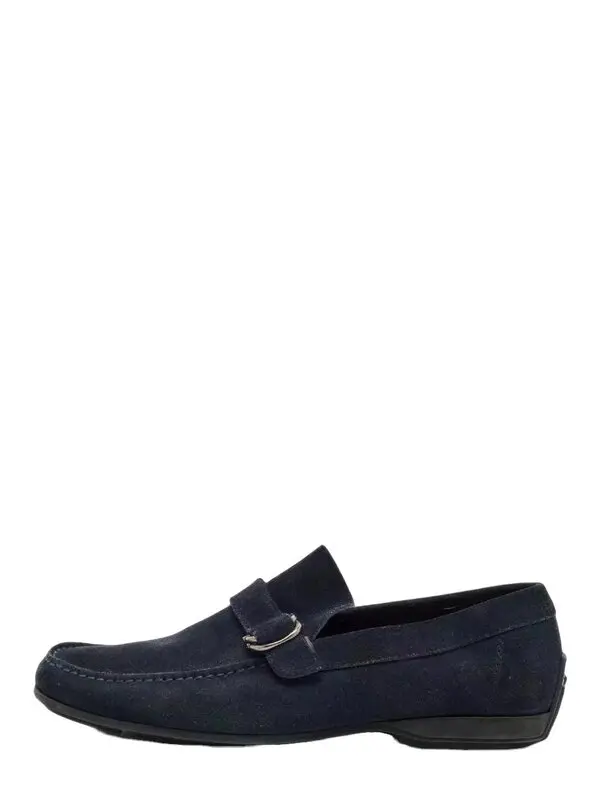 FERRAGAMO Gancini Loafers - Blue