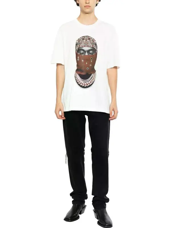 IH NOM UH NIT Graphic-print T-shirt - White