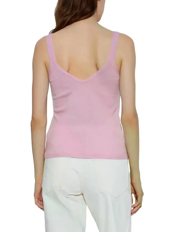 Posse Petra V-neck Top - Pink