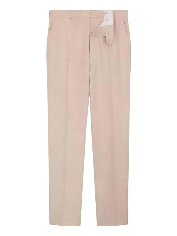FURSAC Virgin Wool Tailored Trousers - Neutrals