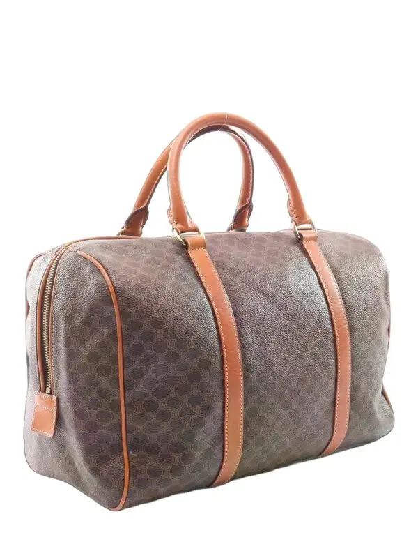 Celine 2000s Macadam Holdall - Brown