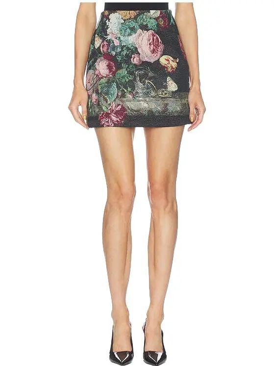 L'Agence Marseille Mini Skirt In . Also - Multi