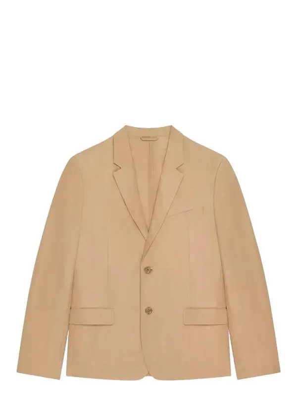 Givenchy Unconstructed Notch-lapel Jacket - Neutrals