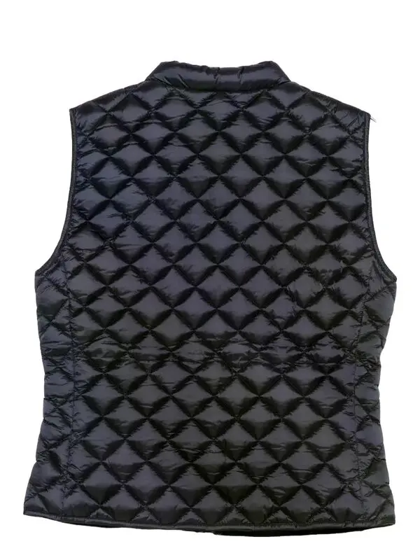 I BLUES Quilted Gilet - Blue