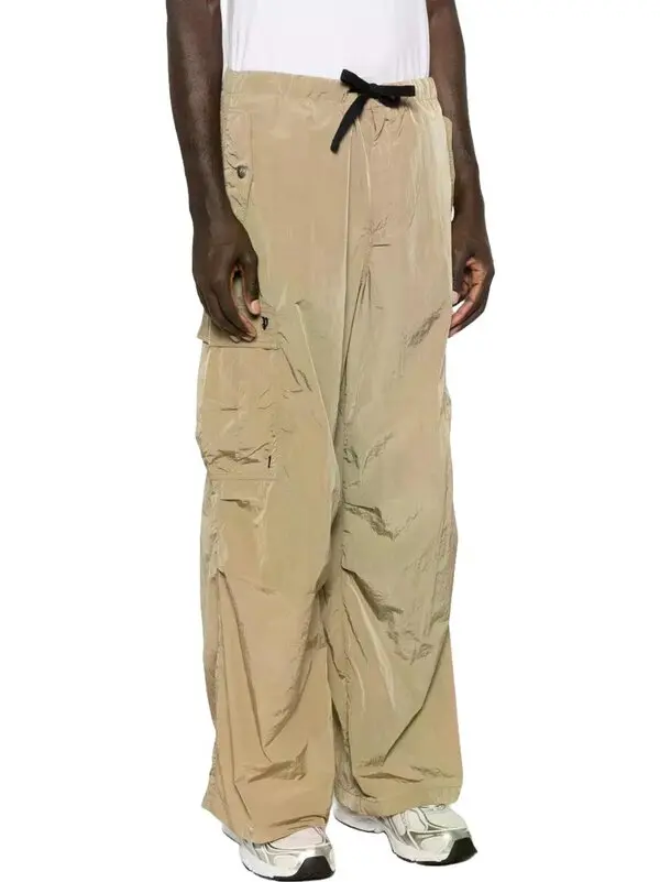 Palm Angels Drawstring-waist Cargo Pants - Neutrals