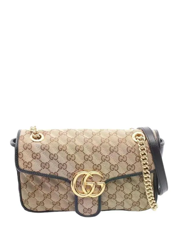 Gucci Gg Marmont Small Shoulder Bag - Neutrals