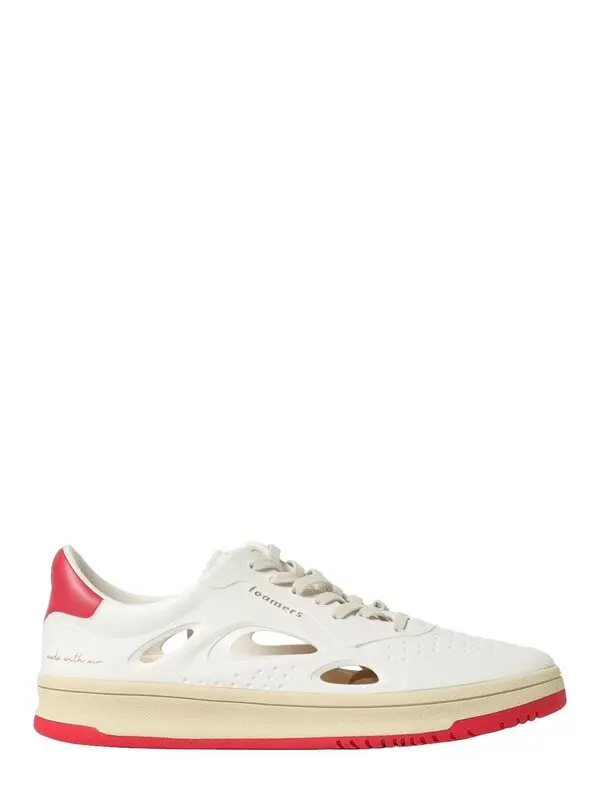 FOAMERS Cut-out Trainers - Red