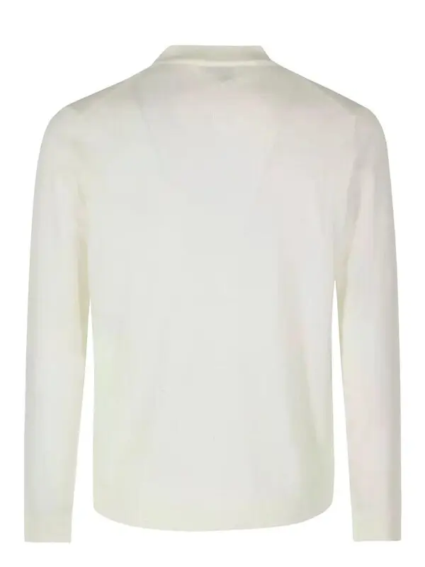 ROBERTO COLLINA Fine-knit Mock-neck Sweater - Neutrals