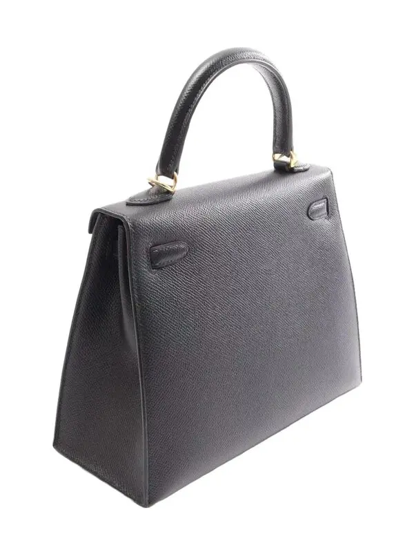 Hermès 2021 25 Kelly Two-way Handbag - Black