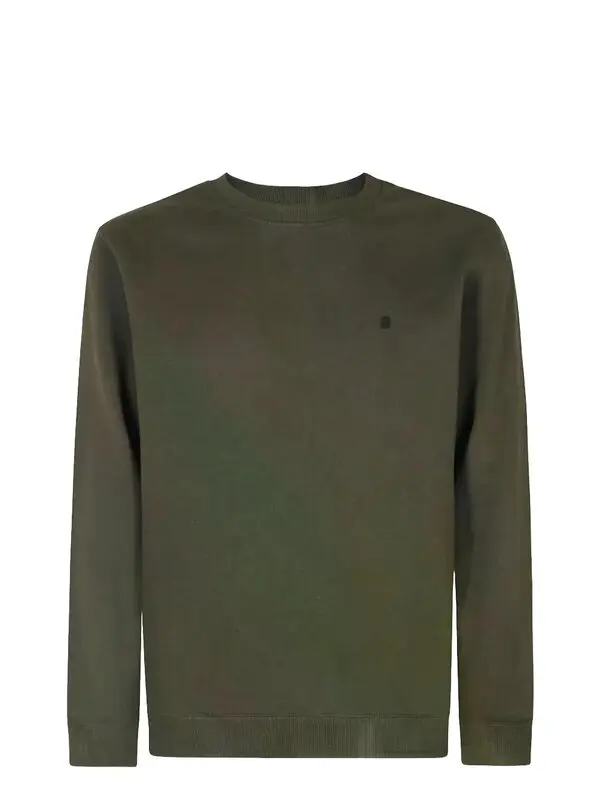 DONDUP Cotton Crew-neck Sweatshirt - Green