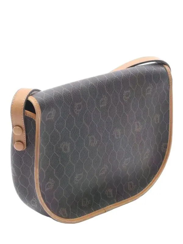 Dior 2000 Honeycomb Shoulder Bag - Brown