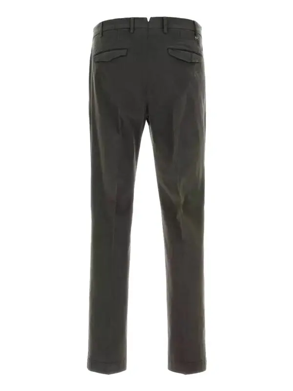 PT TORINO Pleated Belt-loop Trousers - Grey