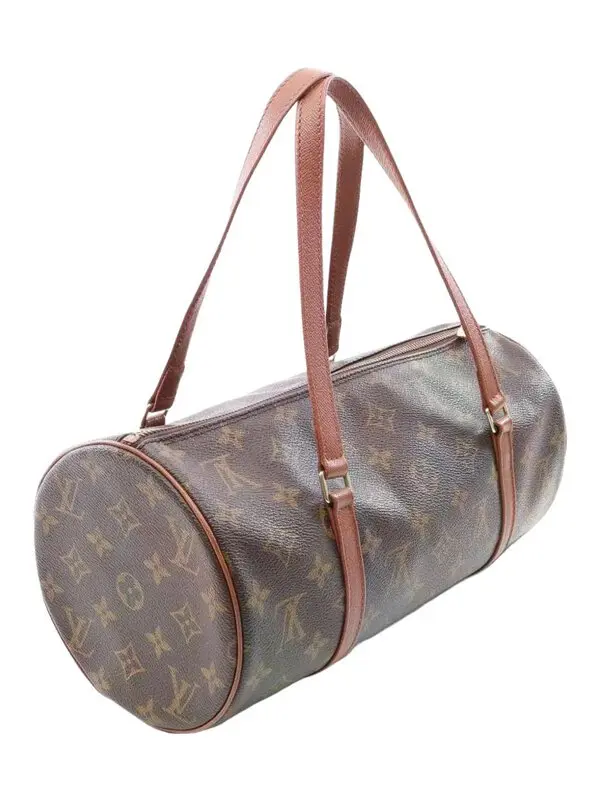 LOUIS VUITTON 1997 Papillon Shoulder Bag - Brown