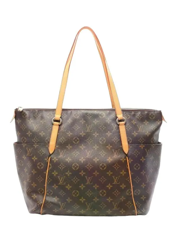 LOUIS VUITTON 2009 Gm Totally Monogram Tote Bag - Brown
