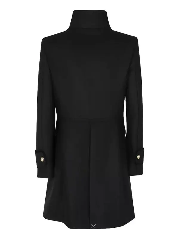 FAY Virginia Toggle-fastening Coat - Black