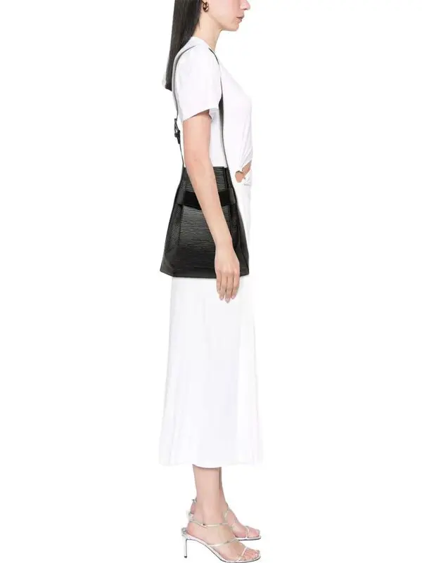 LOUIS VUITTON Epi Sac D Epaule Gm Bucket Bag - Black