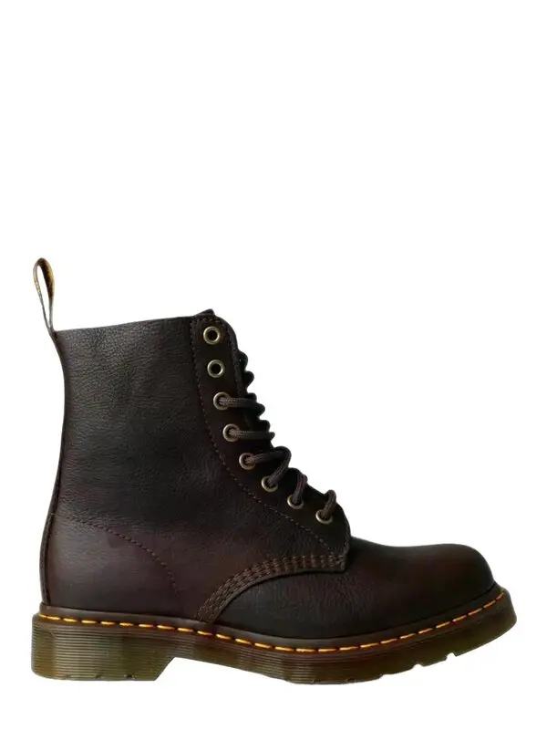 Dr. Martens 1460 Pascal 8 Eye Lace-up Leather Boots - Brown