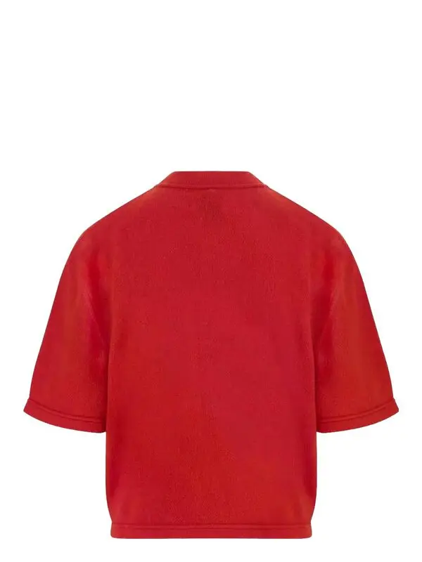 SA SU PHI Cashmere Crew-neck Sweater - Red