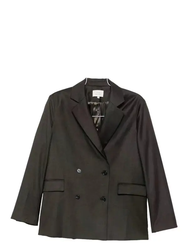 Loulou De Saison Double-breasted Blazer - Brown