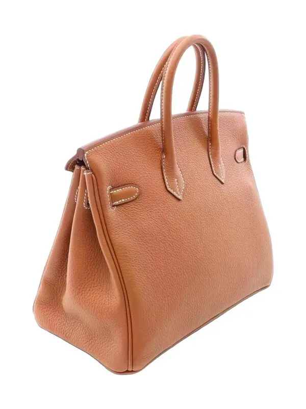 Hermès 2026 25 Birkin Togo-leather Tote Bag - Brown
