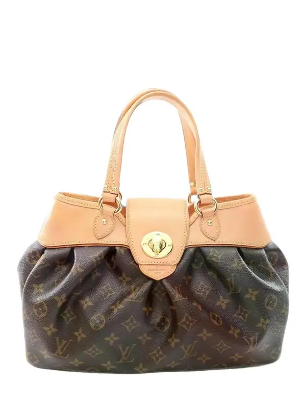 LOUIS VUITTON Monogram Canvas Boesi Pm Shoulder Bag - Brown