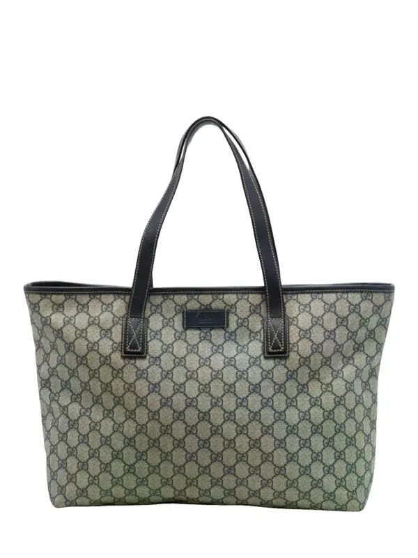 Gucci Gg Supreme Tote Bag - Neutrals