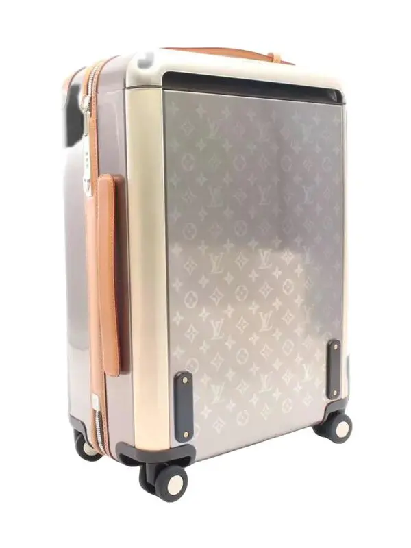 LOUIS VUITTON 55 Titanium Horizon Monogram Suitcase - Silver