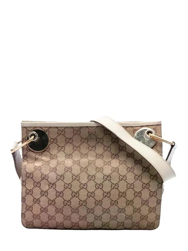 Gucci Gg Canvas Eclipse Cross Body Bag - Neutrals