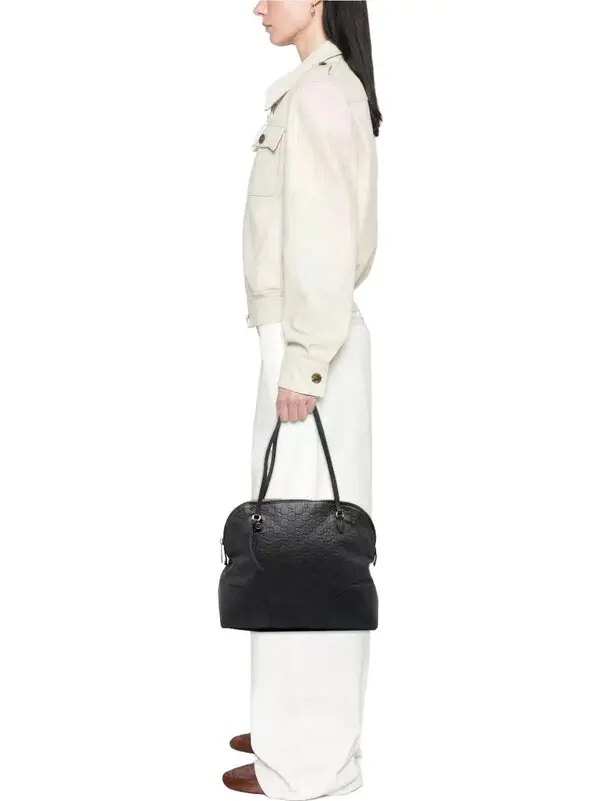 Gucci Sima Bree Dome Tote Bag - Brown