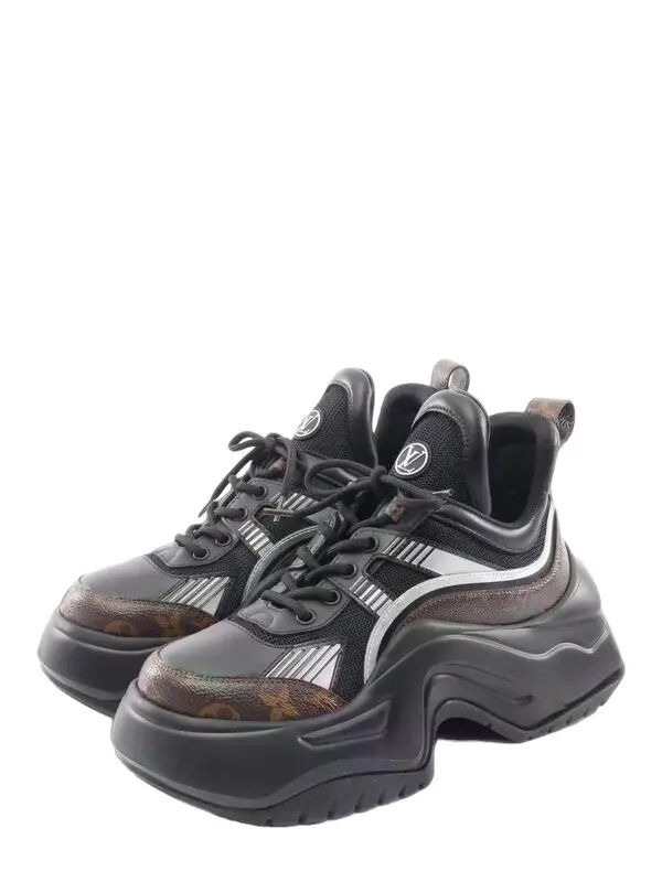 LOUIS VUITTON Arclight 2.0 Lace-up Sneakers - Black